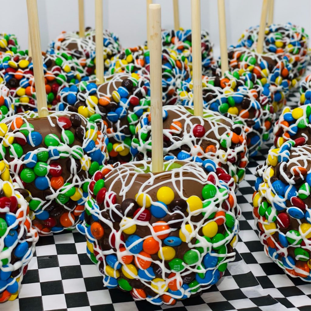 M&Ms - Dipped Apples - Dipped by Dee LLC
